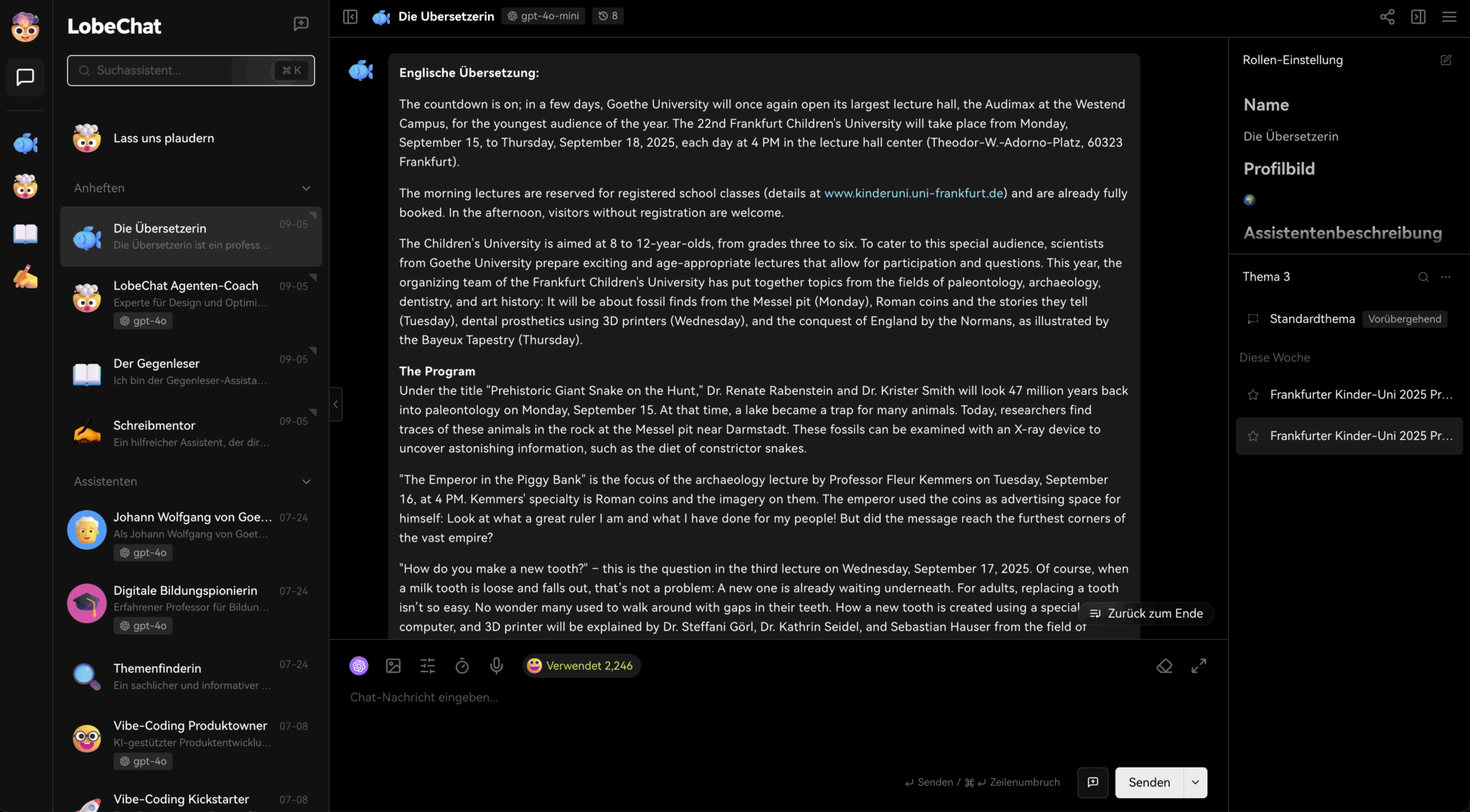 AI-ToolLab der Goethe-Universität – AG: Generative KI